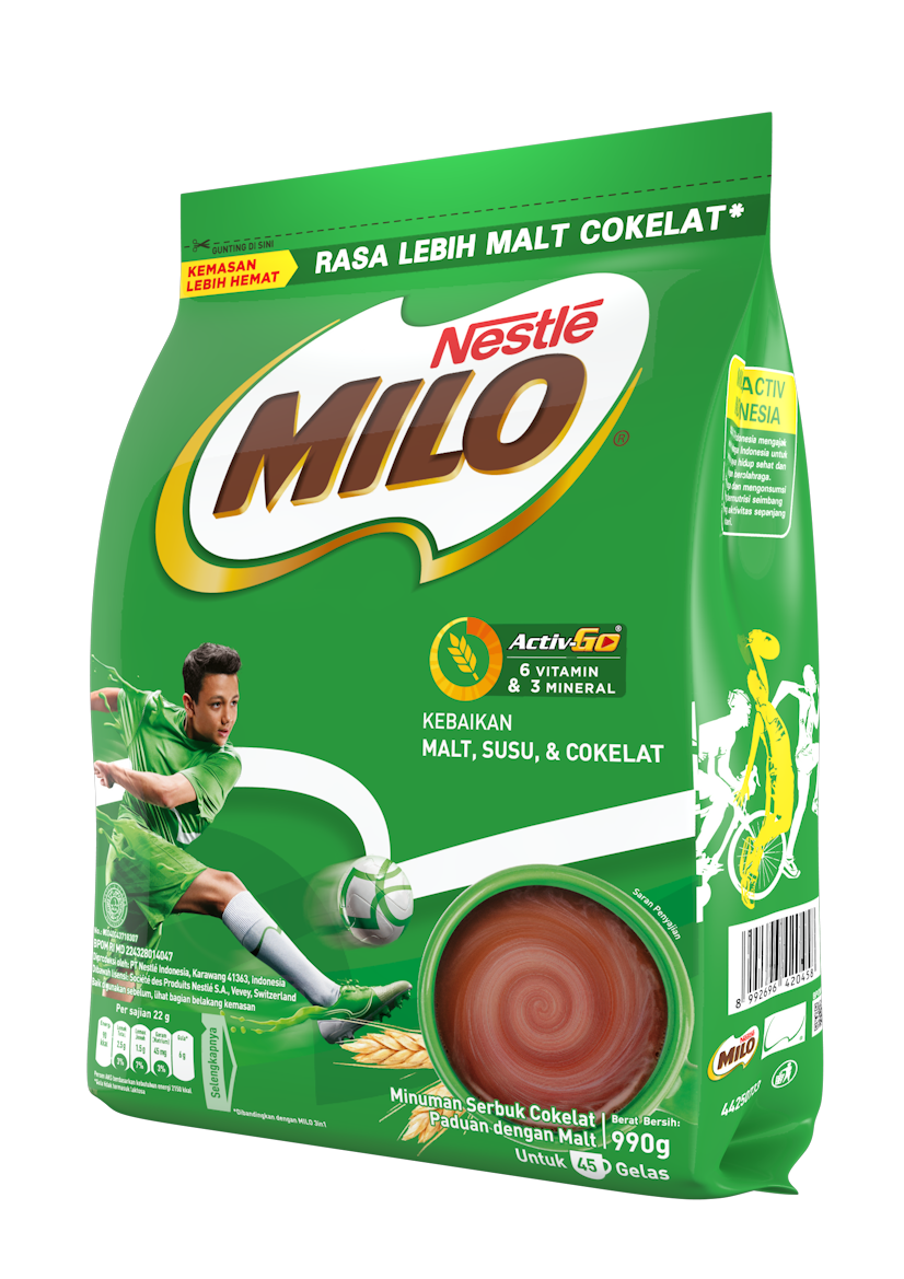 Produk Milo Activ-Go Pouch 1kg | MILO Indonesia Produk Milo Activ-Go Pouch 1kg | MILO Indonesia